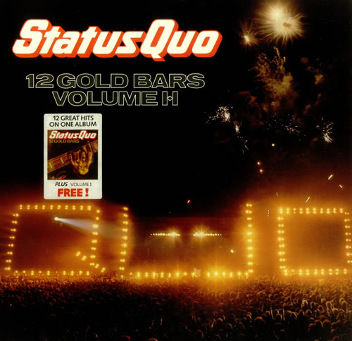 Status Quo 12 Gold Bars Volume II [And I] - Autographed UK 2-LP vinyl record set (Double LP ...